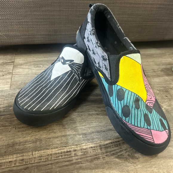 Disney | Shoes | Disney Tim Burtons Nightmare Before Christmas Fun Mens ...